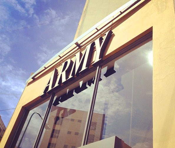Army Restaurant - Inicio
